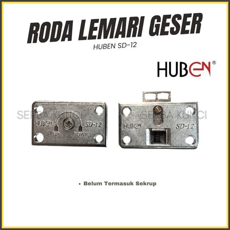 Jual Huben Roda Sd 12 Pintu Lemari Geser Sliding Slaiding Sleding Almari Rel Daun Sd12 753 3141
