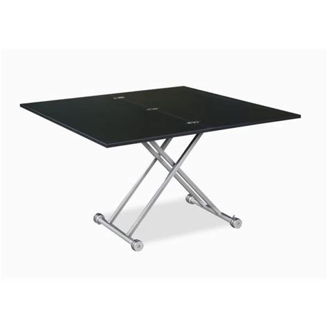 Table Basse Relevable Noir Mat Atwebsterfr Maison Et Mobilier