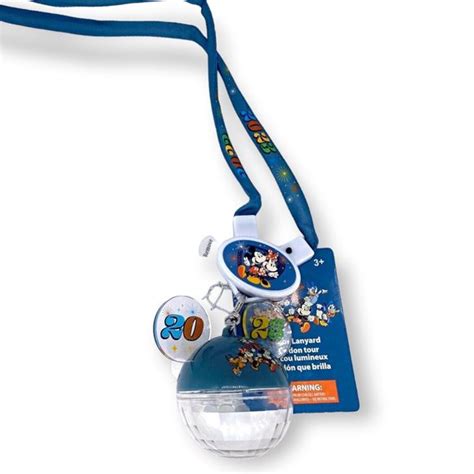 Disney Accessories Disney Parks Nye 223 Mickey Minnie Mouse Friends Glow Lanyard Light Up