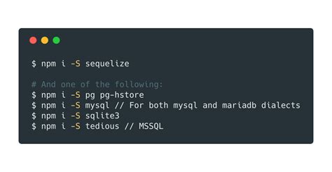 Sequelize