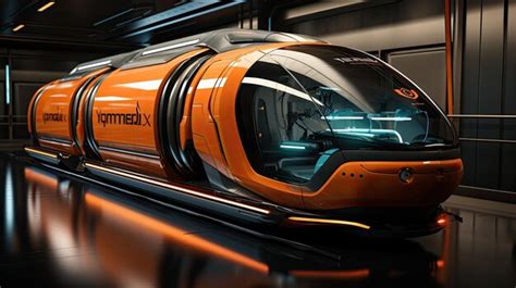 Premium Photo Hyperloop Capsule Repeating Pattern