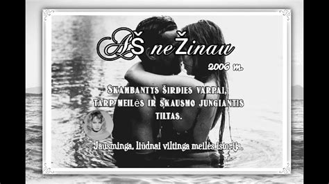 Aš Nežinau Jausmingas Ir Liūdnas Eilėraštis Kuris Atspindi Gilios