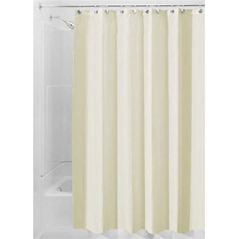 Idesign Waterproof Fabric Shower Curtain Liner Standard 72 X 72