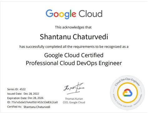 Continuouslearning Devops Cloud Gcp Shantanu Chaturvedi