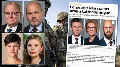 S V Mp I Totalförsvaret Måste även Vården Fungera