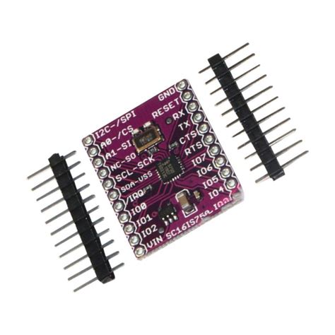 Sc16is750 Single Uart With I2c Busspi Interface Bd
