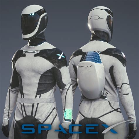 Spacex Space Suit Concept Lucas Valle On Artstation At