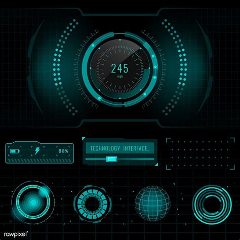 Sleek Technology Interface Design