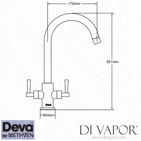 Deva Nel104 Nelson Mono Sink Mixer Spare Parts
