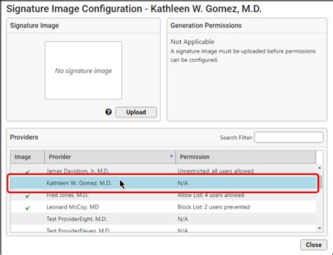 Configure Provider Signatures For Patient And Account Forms Pcc Learn