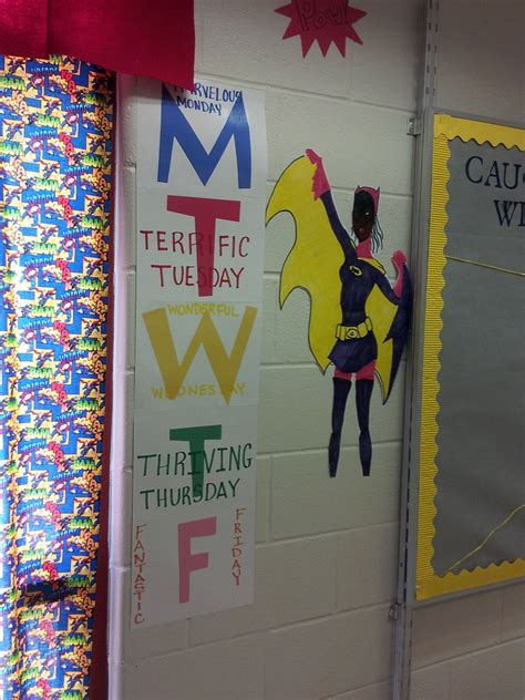 Superhero Classroom Theme