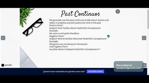 The Precentation Englishsimple Past Past Continuosused To And Basic