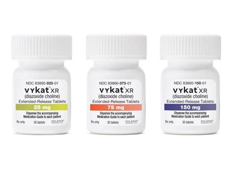 Fda Approves Vykat Xr Diazoxide Choline To Treat Hyperphagia In