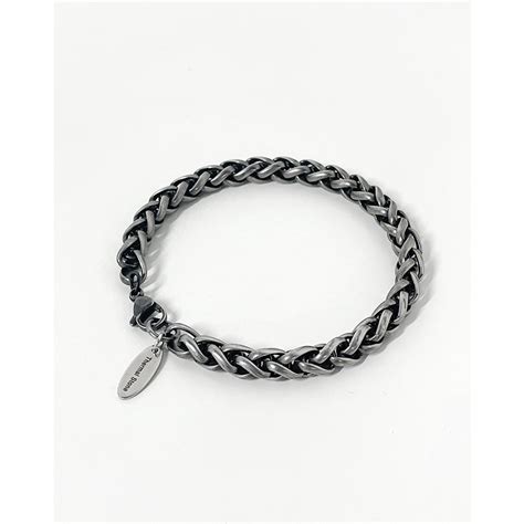 Wheat Chain Bracelet 6mm 2types [b05] Shopee Malaysia