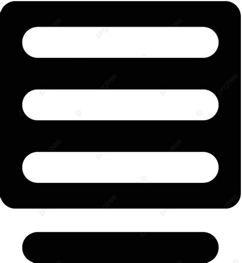 Paragraph Justify Icon Text Centered Center Vector Text Centered