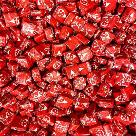 Cherry Chewy Candy 1 Lb Single Flavor Red Soft Original