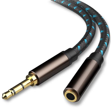 Amazon Com Headphone Extension Cable Ft JewMod Mm Male To Female Extension Stereo Audio