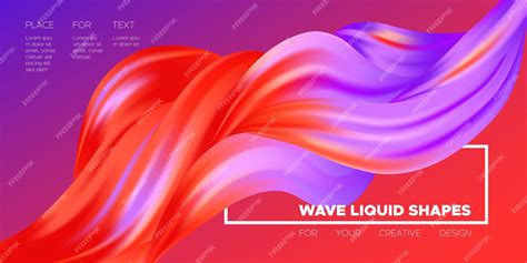 Premium Vector Gradient Fluid Shapes Abstract Modern Background Design