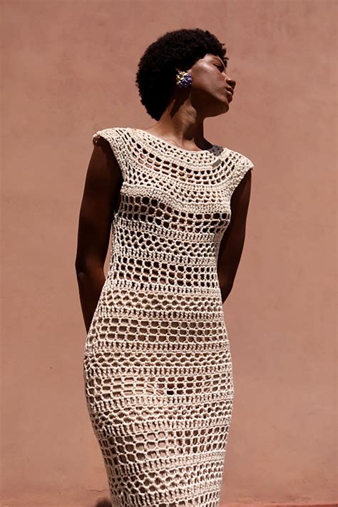 15 Vestidos De Crochet Para Conseguir Looks Boho Increíbles Vestido De Ganchillo Vestidos A
