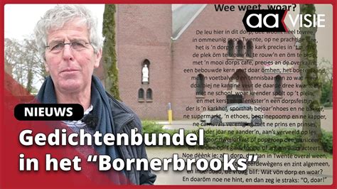 Johan Veneklaas Maakt Een Gedichtenbundel In Het Bornerbrooks Youtube