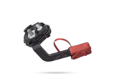 Premium Photo Close Up View Positive Battery Terminal And Squib For