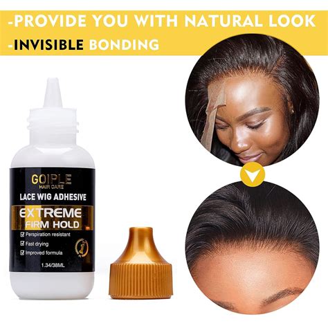 134oz Waterproof Lace Front Wig Glue Kit With Tools And Hair Wax Stick