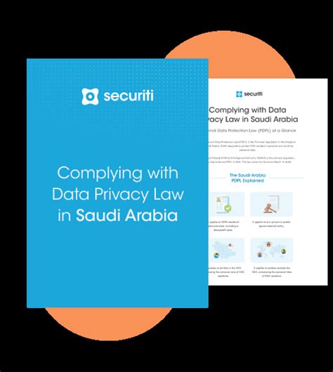 Complying With Data Privacy Law In Saudi Arabia Securiti