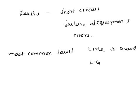 Solved The Following Question Is About Fault Analysis In Power System Analysis And Design 1
