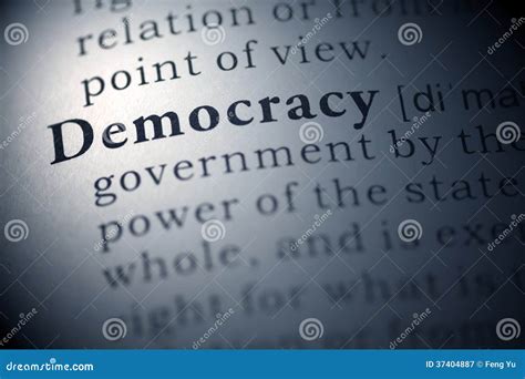 Democracy Stock Image Image Of Book Closeup Page Paper 37404887