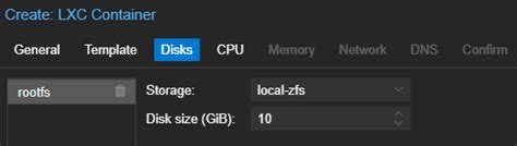 create an owasp juice shop container in proxmox
