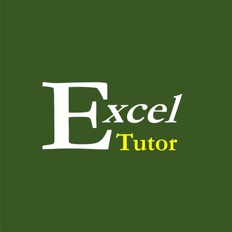excel tutor