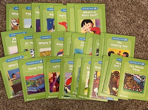 Harcourt Decodable Books Kindergarten Printable Pdf Template