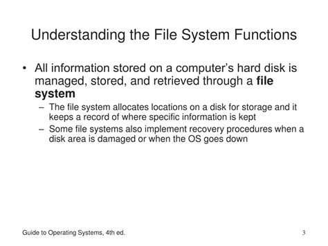Ppt Guide To Operating Systems 4 Th Ed Powerpoint Presentation