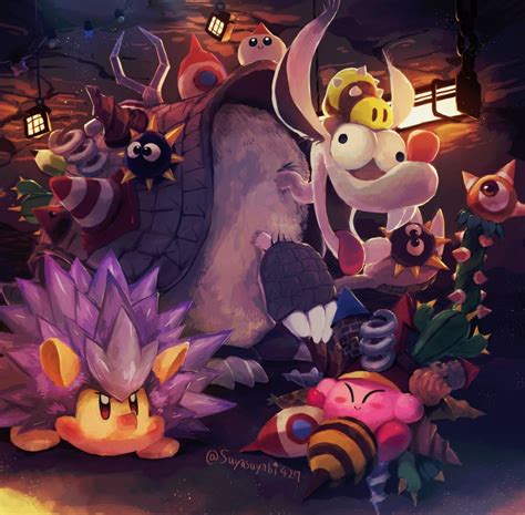 Kirby Gordo Sillydillo Needle Kirby And Clutter Needle Kirby Kirby