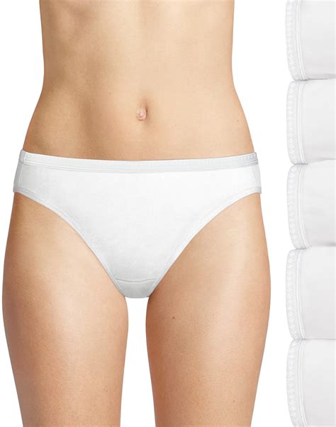 Hanes Womens Ultimate Breathable Cotton Bikini 6 Pack Apparel Direct