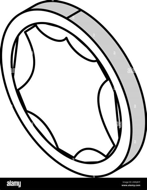 Suede Fabric Textile Isometric Icon Vector Illustration Stock Vector