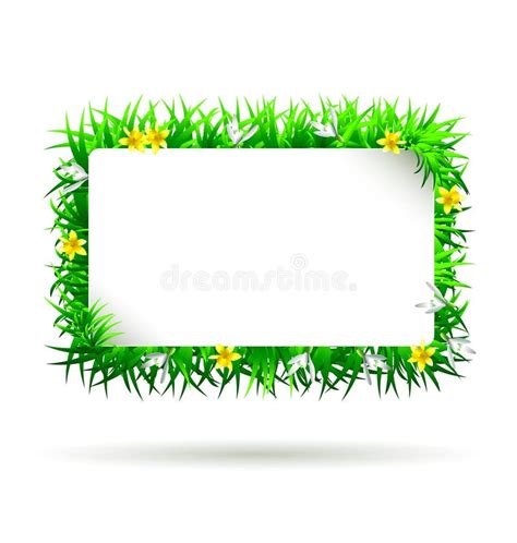 Vector Spring Frame Stock Vector Illustration Of Business 89715343