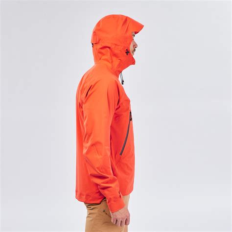 Mens Hiking Lightweight Waterproof Jacket Mh500