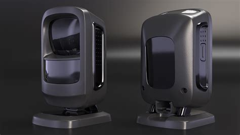 Hands Free Barcode Scanner 3d Model 20 3ds Blend C4d Fbx Max