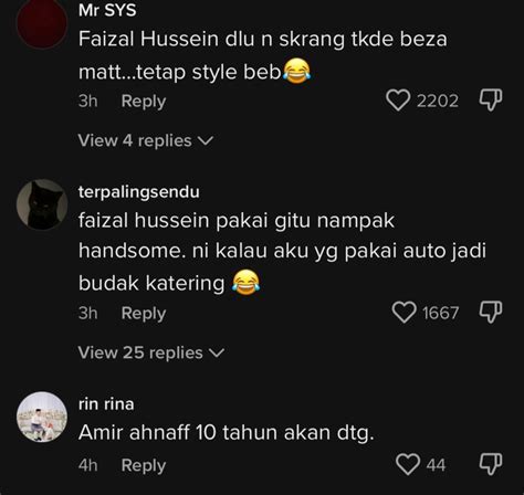 Video Penampilan Awet Muda Faizal Hussein Tarik Perhatian Netizen Lagi Berumur Lagi