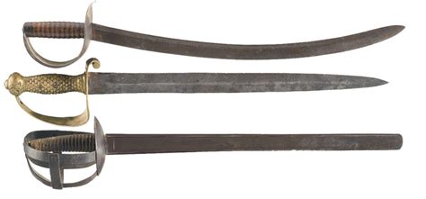Starr 1826 Contract Cutlass Model 1841 Navy Cutlass And Fencing Cutlass
