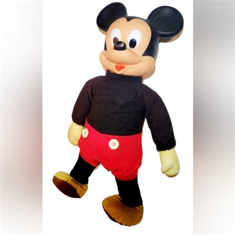 Disney Toys Vintage 8 Disney Mickey Mouse Marching Doll Hasbro