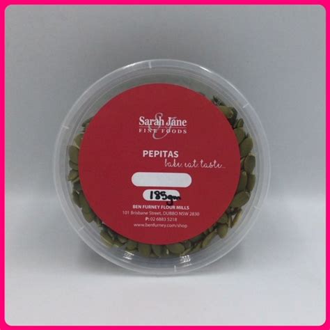 Pepitas Ben Furney Flour Mills