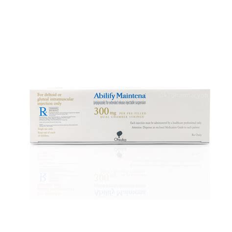 Abilify Maintena® 300mg Pre Filled Dual Chamber Syringe
