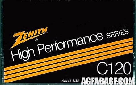 Кассеты Zenith