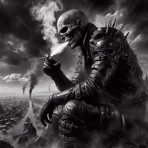 Download Ai Generated Man Apocalypse Royalty Free Stock Illustration