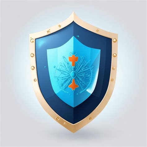 Premium Ai Image Vector Immune System Medical Protection Shield