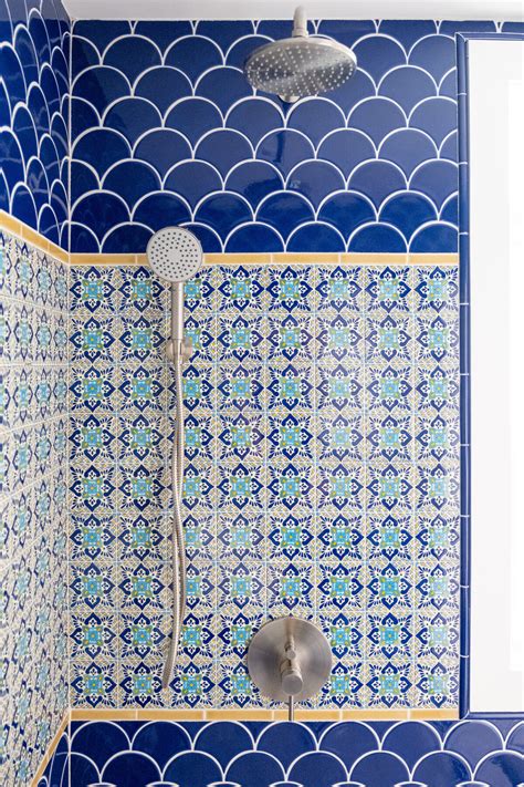 Azul Ogee Drop Wet Room Bathroom Fireclay Tile