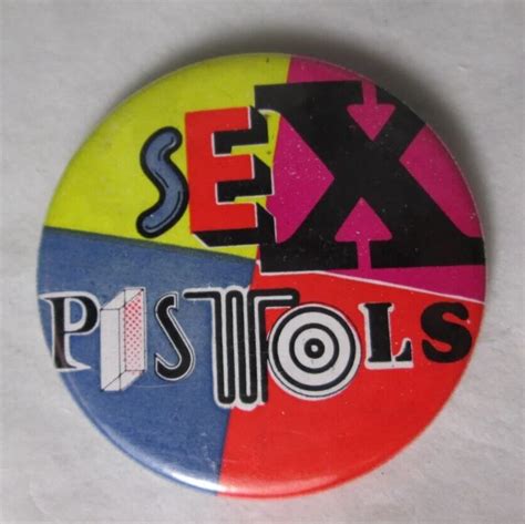 Sex Pistols Vintage Circa 1970s 38mm Pin Button Badge Punk New Wave Eur 14 63 Picclick It