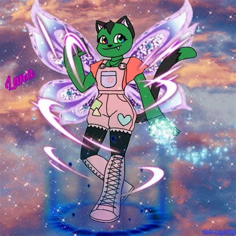 Luna With Powers By Helloluigikitty On Deviantart